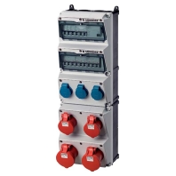 eibmarkt.com - CEE-Socket combination wall mount IP44 950010