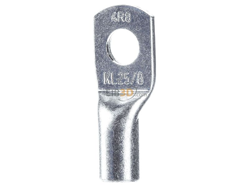 eibmarkt.com - Tubular cable lug without inspection hole 25qmm M8 ...