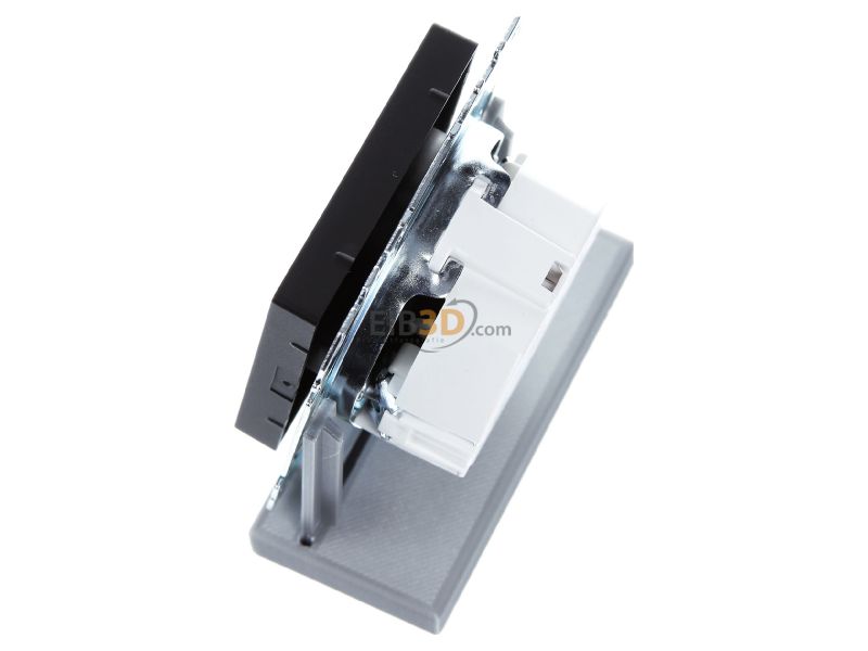 eibmarkt.com - Socket outlet earthing pin black MEG2500-0403