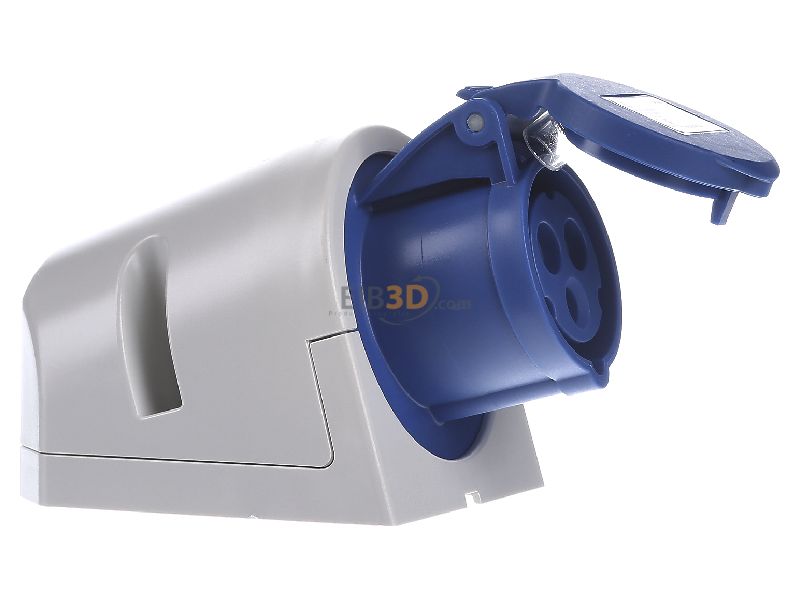 eibmarkt.com - Wall-mounted CEE-socket CEE-Socket 16A CO 316/6H