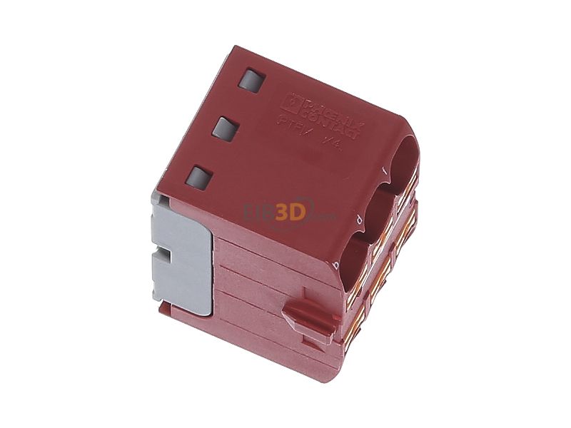 eibmarkt.com - Feed-through terminal block 18,5mm 32A PTFIX 6X4 RD