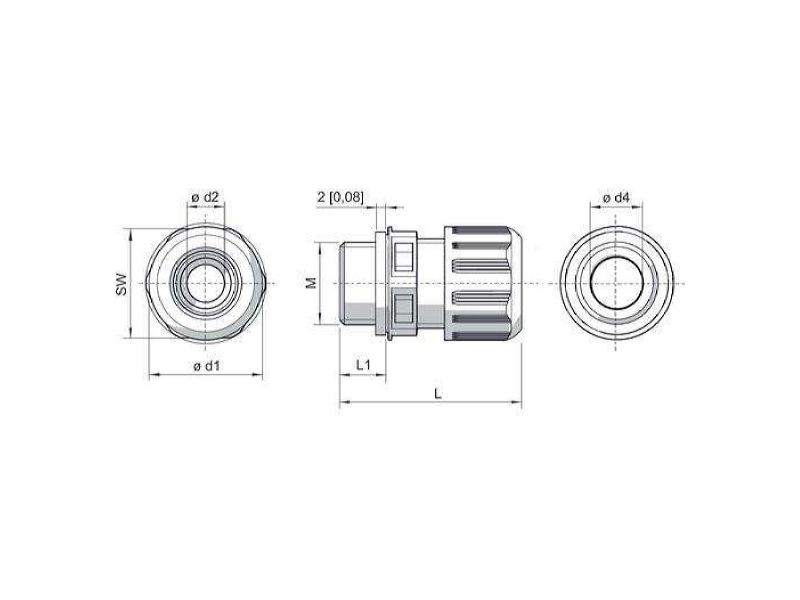 eibmarkt.com - Cable gland M16 81617M160902msMutter