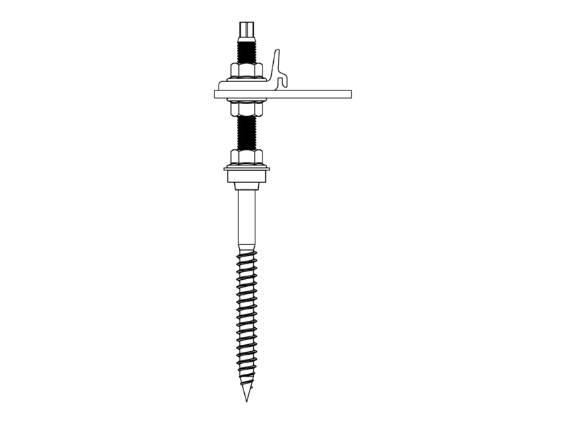 eibmarkt.com - Stud screw M12x250mm 2003276