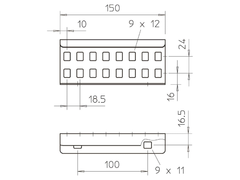 eibmarkt.com - Longitudinal joint for cable support LVG 60 FT