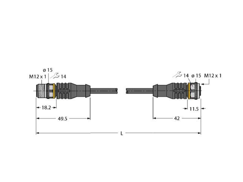 eibmarkt.com - Circular connector for field assembly - PUR cable jacket ...